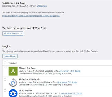 What Is The WP Admin Dashboard Top Features Nexcess Nexcess