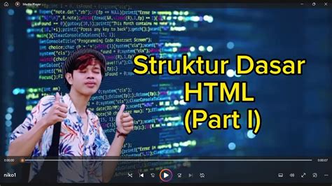 Struktur Dasar Html YouTube