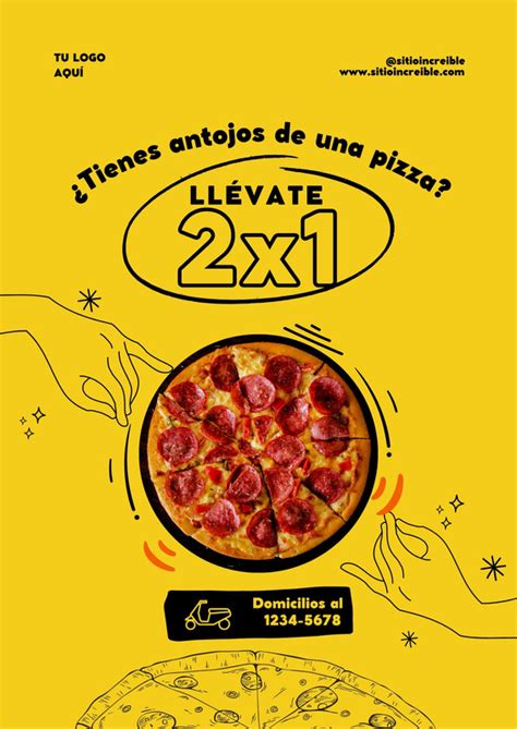 Plantillas Para Carteles De Comida Para Editar Canva