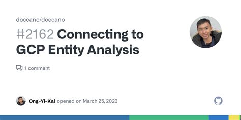 connecting to gcp entity analysis · issue 2162 · doccano doccano · github