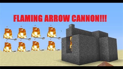 Minecraft Arrow Cannon