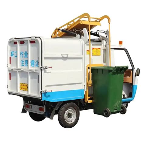 2 5 Cubic Meters Electric Three Wheeled Dustbin Lift Truck Small Side