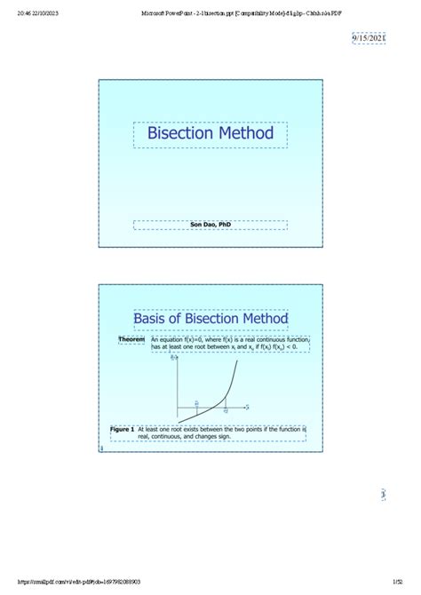 Numerical Chap 2 Slide Nume Numerical Methods Studocu