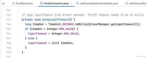 Hive Read Time Outhive Jdbc 超时设置 Csdn博客