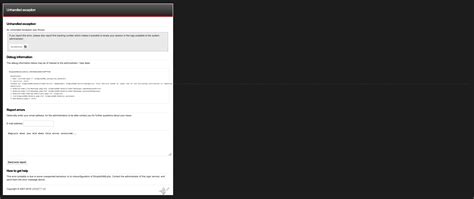 Improve Your Unhandledexception And General Error Handling · Issue