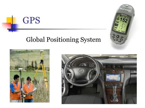 Ppt Gps Powerpoint Presentation Free Download Id4329548
