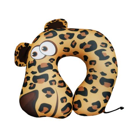 Подушка под шею Игрушка Леопард