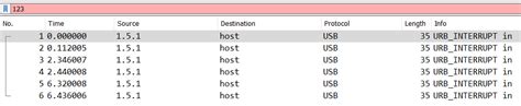 Wireshark ile USB Capture Berkay Yıldız