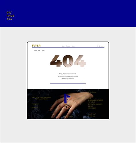 e commerce jewellery website concept on behance