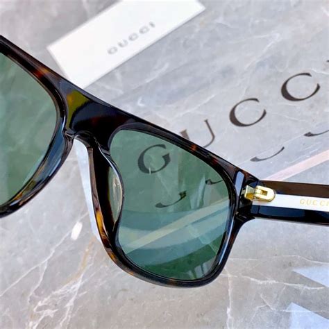 Gucci Square Frame Sunglasses Black For Women