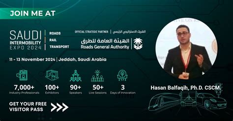 hasan balfaqih ph d cscm on linkedin saudiintermobility