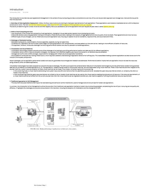 Sla Pdf Service Level Agreement Cloud Computing