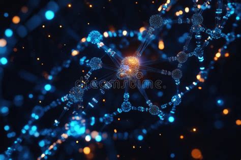 Detailed 3d Visualization Showcasing The Complex Structure Of A Virus Including Capsid Spikes