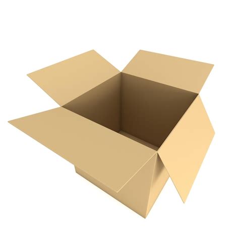 Premium Photo Open Box 3d
