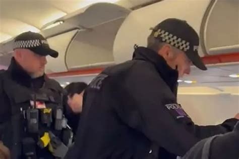 Police Issue Update After Man Arrested On Easyjet Plane At Manchester Airport For Assault