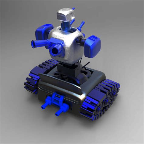 Tanque Robot Por Nicolasserviciocreativo Dibujando