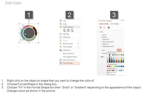 Circle Chart With Percentage Value Analysis Powerpoint Slides