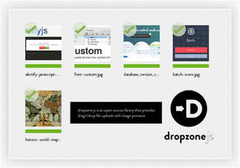 Dropzone Js Drag And Drop File Uploads Master Script