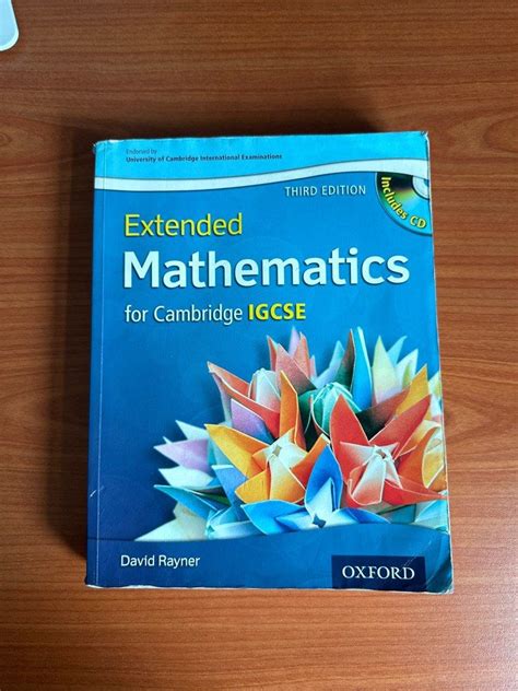 Extended Mathematics For Cambridge Igcse Hobbies And Toys Books