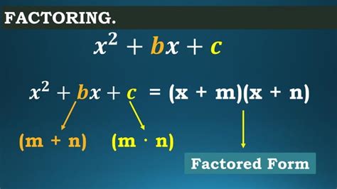 Factoring Quadratic Trinomials Pdf