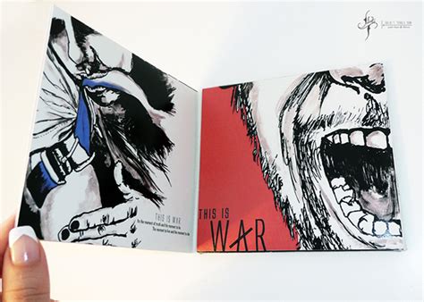 Redesign 30seconds To Mars Album This Is War On Behance