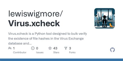 Github Lewiswigmorevirusxcheck