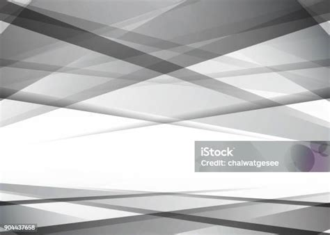 기하학적 인 흰색과 회색 빛에 공간 현대적인 디자인으로 회색 은색 배경 벡터 일러스트 레이 션 0명에 대한 스톡 벡터 아트 및 기타 이미지 Istock