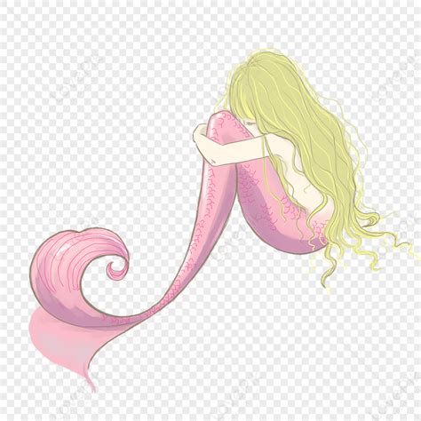 인어 공주 Png 일러스트 무료 다운로드 Lovepik