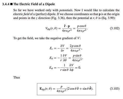 Solved Prove Electric Potential Of A Dipole Is Equation