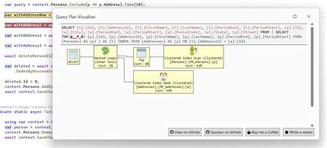 View Entity Framework Db 𝗾𝘂𝗲𝗿𝘆 𝗽𝗹𝗮𝗻 𝗶𝗻𝘀𝗶𝗱𝗲 𝗩𝗶𝘀𝘂𝗮𝗹 𝗦𝘁𝘂𝗱𝗶𝗼 🔥 This