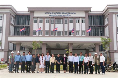 មន្ទីរពេទ្យជាតិ តេជោសន្ដិភាព នឹងសាងសង់រួចរាល់ទាំងស្រុង នៅចុងខែឧសភានេះ