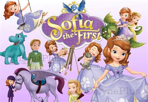 Sofia The First Printable Cutouts Etsy