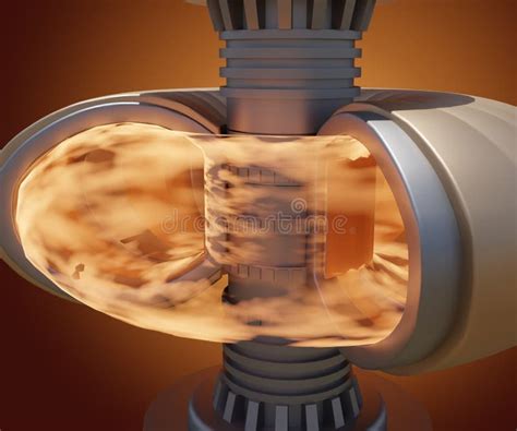 Nuclear Fusion Energy Reactor Technology With Plasma Energy Stock