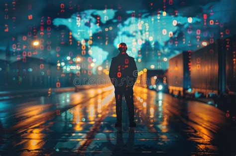 Digital Binary Code World Map Stock Illustrations 6590 Digital Binary Code World Map Stock