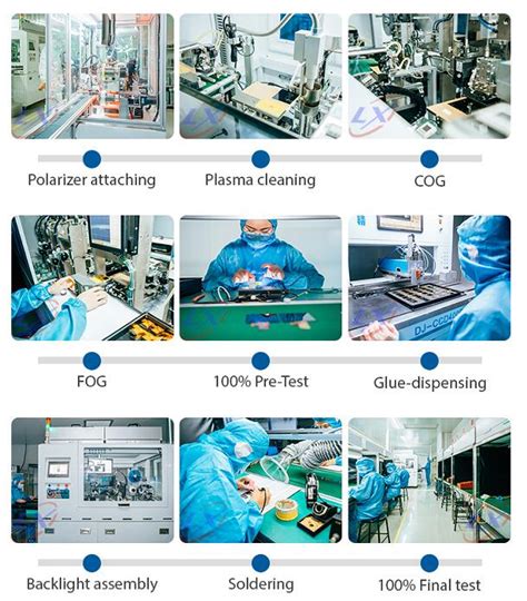 Numeric Multicolor 7 Segment Lcd Display 33v Fstn For Thermostat