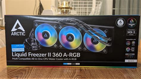 Arctic Liquid Freezer II 360 ARGB Review: Quiet Cooling Power | Tom's ...