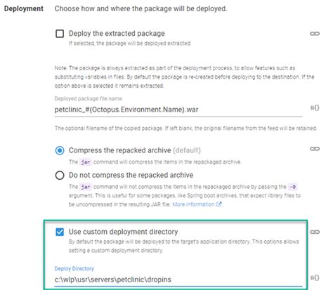 Deploying To Ibm Websphere Liberty Octopus Deploy