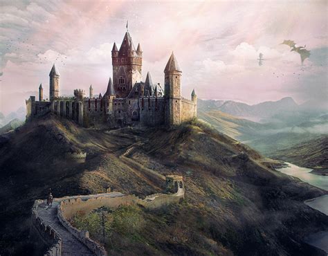Harrenhal Castle Photo Manipulation 3 Images Behance