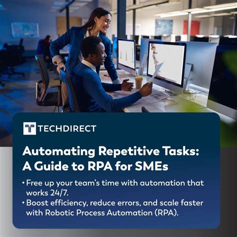 Rpa Automation Businessgrowth Efficiency Techdirect Smes… Techdirect