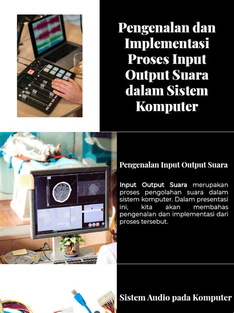 wepik pengenalan dan implementasi proses input output suara dalam