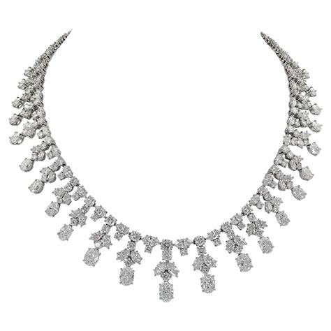 Diamond Loop Necklace Harry Winston At Richard Groves Blog