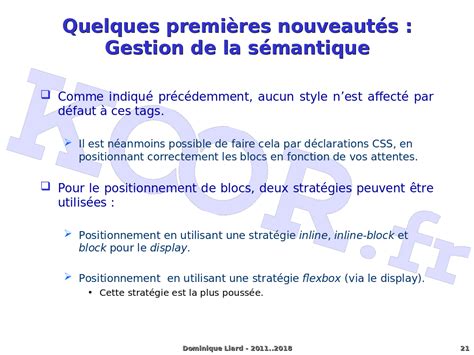 Nouveautés Html 5 And Css 3 Quelques Premières Nouveautés Gestion De