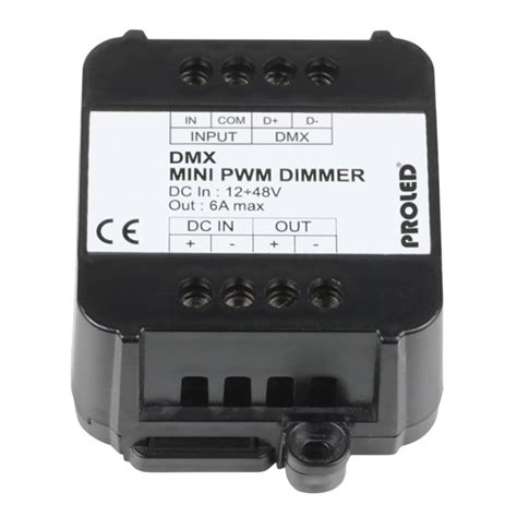 Dmx Mini Pwm Dimmer 1 Kanal 59 50