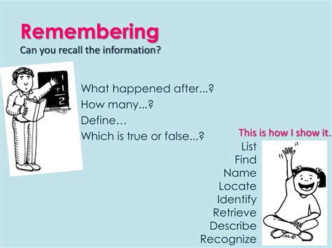 PPT The New Blooms Taxonomy PowerPoint Presentation Free Download ID 3006747