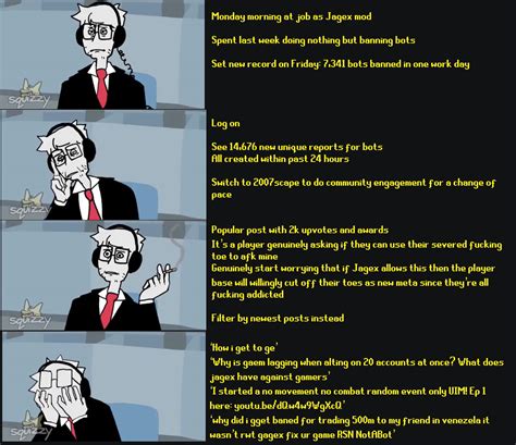 Typical Day In The Life Of A Jagex Mod R 2007scape