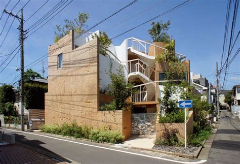 平田晃久による集合住宅「kotoriku」 建築事務所 共同住宅 緑の建築