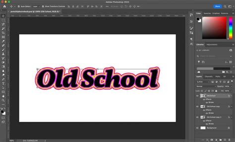 How To Add Multiple Strokes In Photoshop Design With Dale
