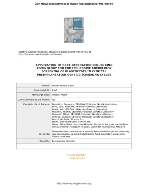 Pdf Application Of Next Generation Sequencing Technology To Profile The Circulating Micrornas