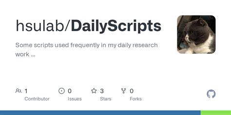 github hsulab dailyscripts some scripts used frequently in my daily