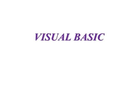 Visual Basic1pptx